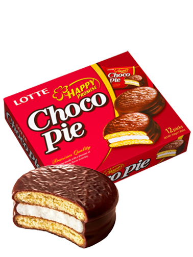 Choco Pie Coreano relleno de Crema de Nube | Family Box 12 | JaponShop