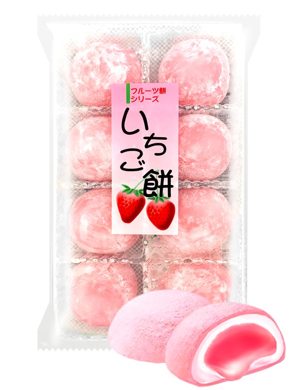 Mochis Japoneses de Fresa Ichigo | Receta Kubota 210 grs. | JaponShop