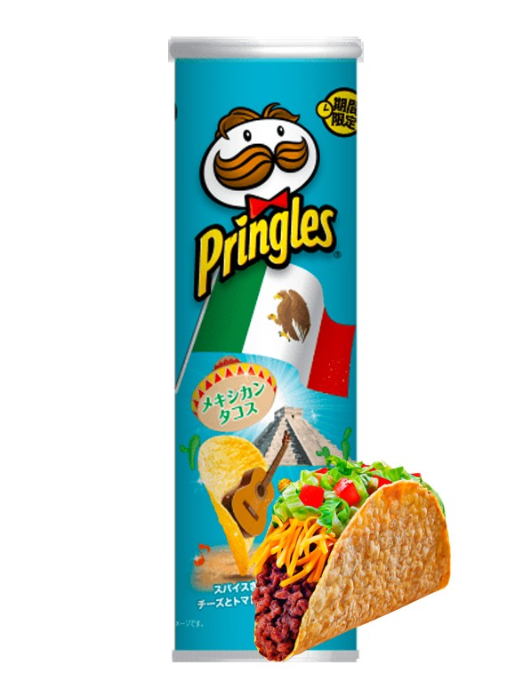 Pringles Japan Sabor Taco Mexicano 110 grs. | JaponShop